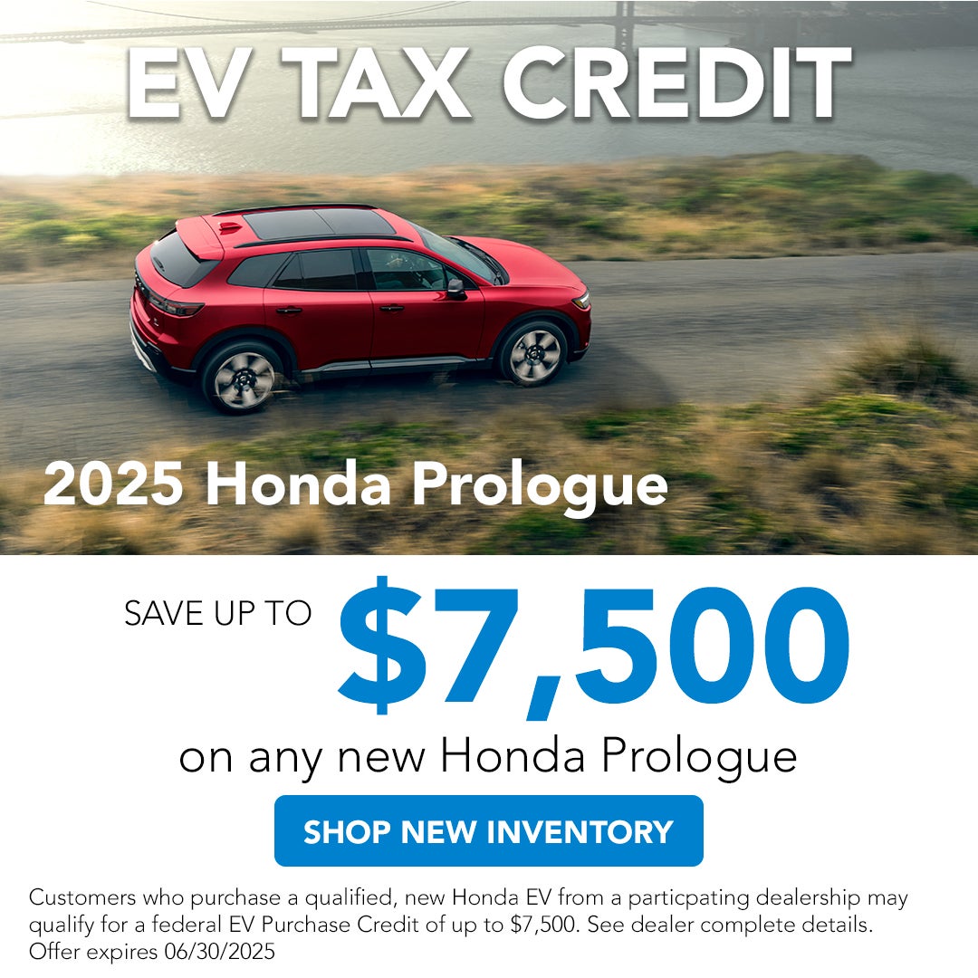 Honda Prologue Tax Credit